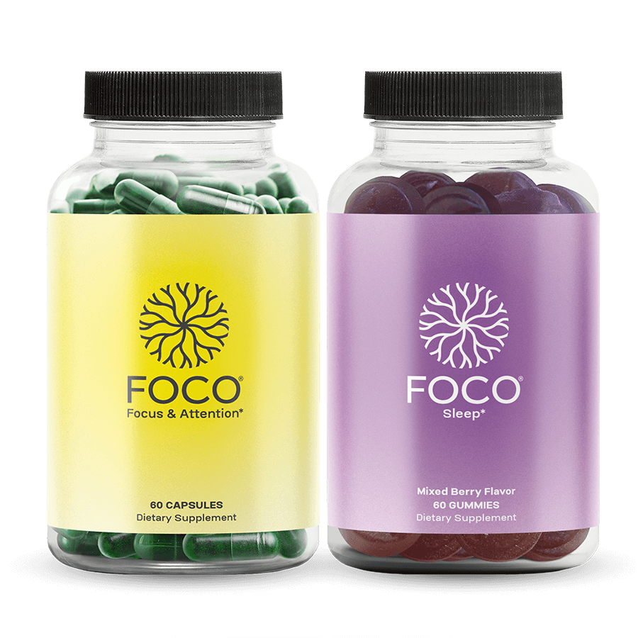 FOCO Focus & Rest Kit - Complete Natural Support for Sleep and ...